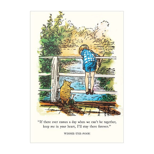 Christopher Robin together card – green with envy nz