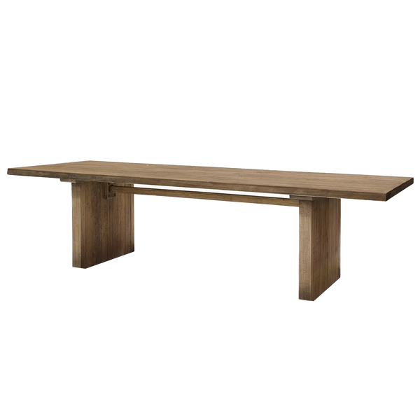 Reclaimed oak dining table 280cm – green with envy nz
