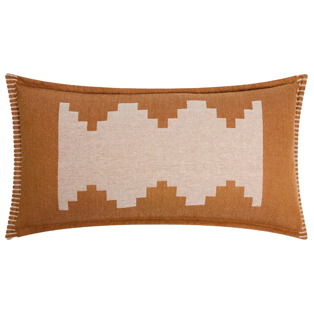 Pony Rider Dusty Creek cushion cover 85 x 45cm spice – green with envy nz