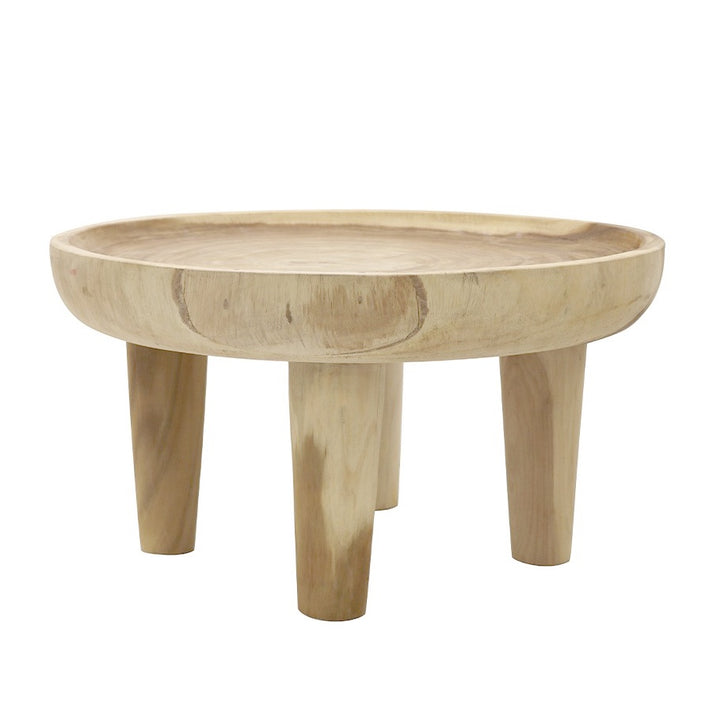 Safari coffee round coffee table 69cm – green with envy nz
